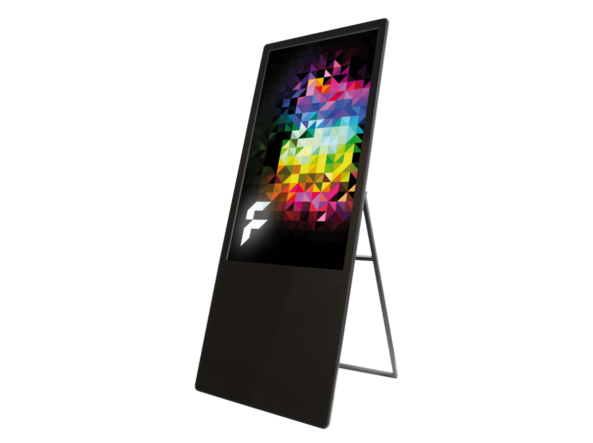Digital Signage: Kundenstopper | FLYERALARM